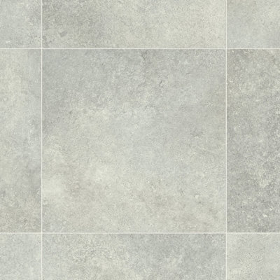 Furlong Flooring Charisma II Concrete Tile Vinyl (Defiant, 5m x 2m)