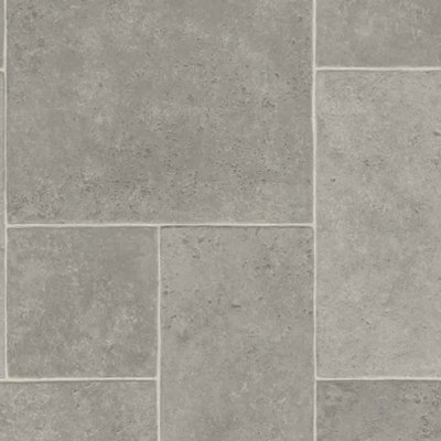 Furlong Flooring Encanto Slate Tile Vinyl (Hatfield, 9m x 2m)
