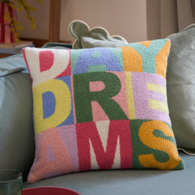 Furn Daydreams Tufted Boucle Cushion Cover, Multicoloured