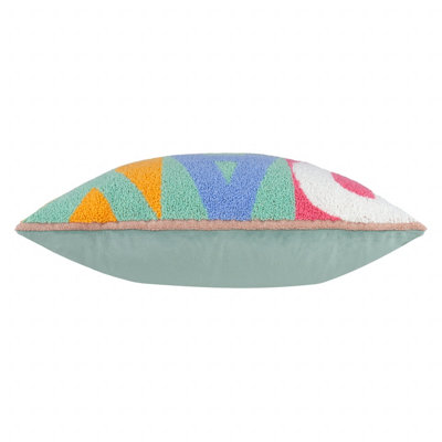 Furn Daydreams Tufted Boucle Cushion Cover, Multicoloured