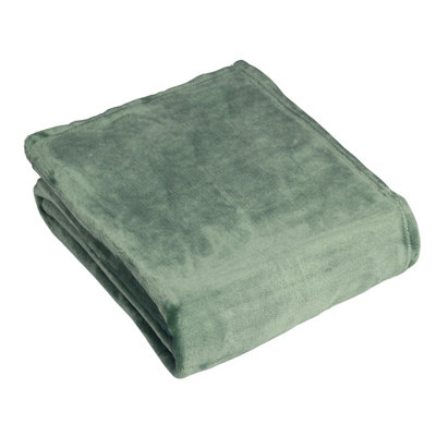 furn. Harlow Plain Fleece Throw