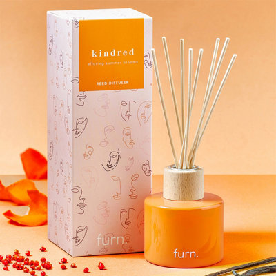furn. Kindred Bergamot, Berry, Vanilla + Patchouli Scented Reed Diffuser | DIY at B&Q