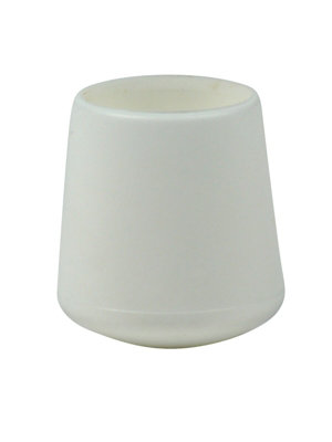 Furniture Chair Table Leg Tips Feet Ferrules Ends (18mm, White, 16 Pieces)