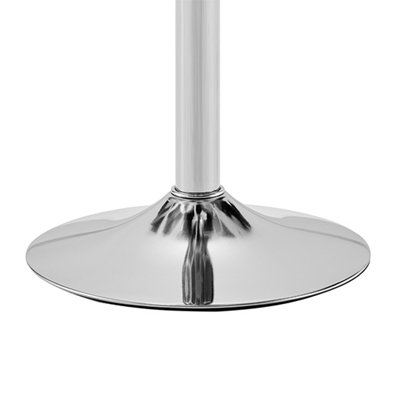 Furniture In Fashion Coco Curry Faux Leather Bar Stools With Chrome ...