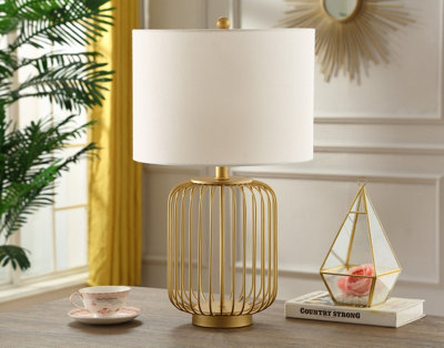Furniture Outlet, Marlow Brushed Copper Wired Table Lamp