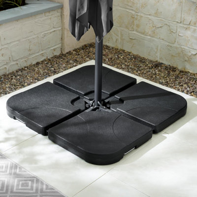 Furniturebox UK Cantilever Grey Parasol Base