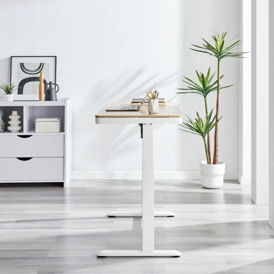 Furniturebox UK Office Standing Desk - Atticus Electric Height ...