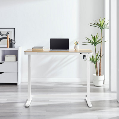Furniturebox UK Office Standing Desk - Atticus Electric Height ...