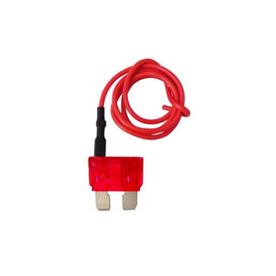 Fuse - Standard Blade With Breakout Wire - 10A