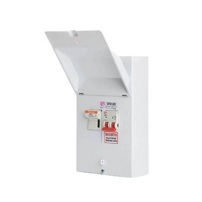 FUSEBOX 100A FUSED SWITCH (63,80,100A FUSES), SF0100 SWITCH FUSE