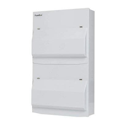 FuseBox F2030M Metal 100A Main Switch Board-30 Way