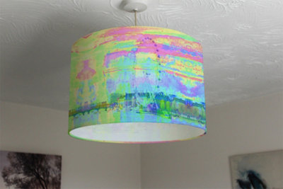 Fuzzy London (Ceiling & Lamp Shade) / 45cm x 26cm / Lamp Shade