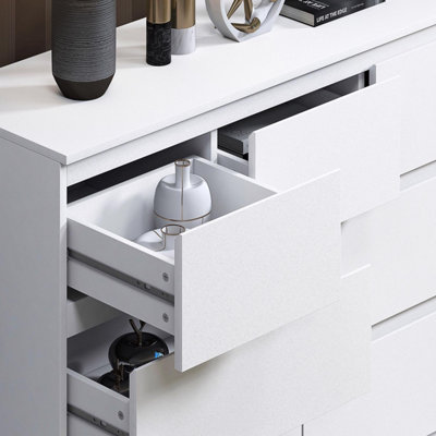 FWStyle 7 Drawer Merchant Chest White