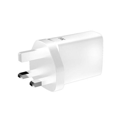 FX USB-C Mains Charger, PD20W Fast & Universal Compatible, White
