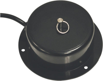 FXLab Black 1 RPM Mains Powered DJ Party Event Disco Quite Mirror Ball ...