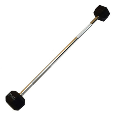FXR Sports Hex Fixed Weight Barbell 30kg