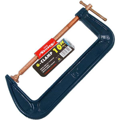 G Clamp 10 inch 250 mm Heavy Duty Workshop Tool (Neilsen CT0329)