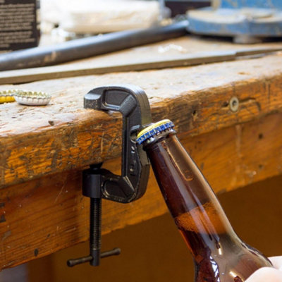 G-Clamp Bottle Opener, 30 Bar Games Drink Mats & Playing Card Drink ...