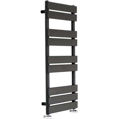 G-Rad Anthracite Flat Panel Towel Rail Radiator - 1000x450mm