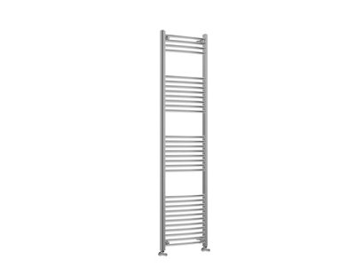 G-Rad Chrome Curved Ladder Towel Rail Radiator - 1800x600mm