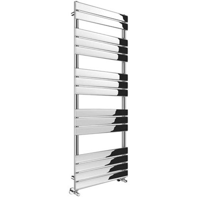 G-Rad Chrome Flat Panel Towel Rail Radiator - 1600x600mm