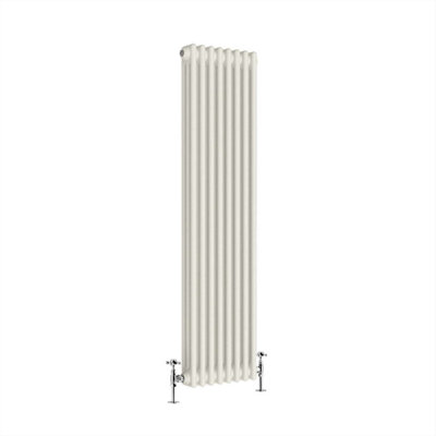 G-Rad Cream Triple Column Vertical Cast Iron Radiator - (H) 1800 x (W ...