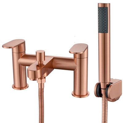 G-Rad Kova Sanford Bathroom Bath Shower Mixer Tap Handset Modern Dual ...
