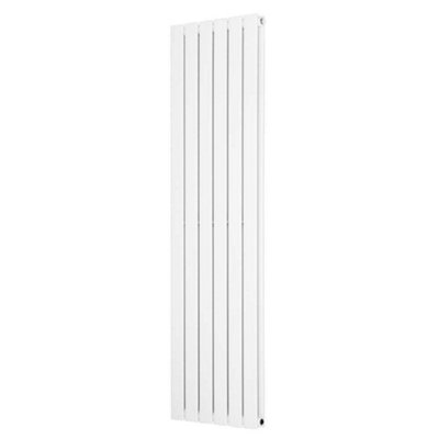 G-Rad White Double Flat Panel Designer Column Vertical Radiator - (H ...