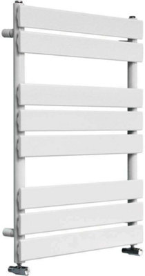 G-Rad White Flat Panel Towel Rail Radiator - 800x600mm