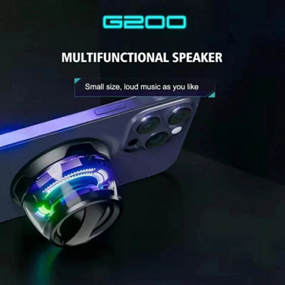 G200 Wireless Magnetic Bluetooth Phone Stand Gaming LED Speaker