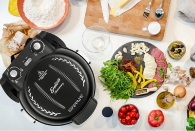 G3 Ferrari Anniversary Pizza Oven Black. Refractory Cooking Stone Base ...