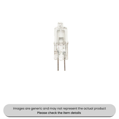 G4 Halogen Capsule Sidelight Bulb 24V, 20W Pack Qty 1