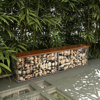 Gabion Stone Wire dia 4 mm Mesh size 10 x 5cm Galvanized 100 x 50 x ...