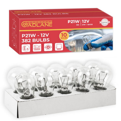 GADLANE 382 Bulbs - Pack Of 10 | DIY at B&Q