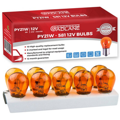 GADLANE 581 Bulbs - Pack Of 10 | DIY at B&Q