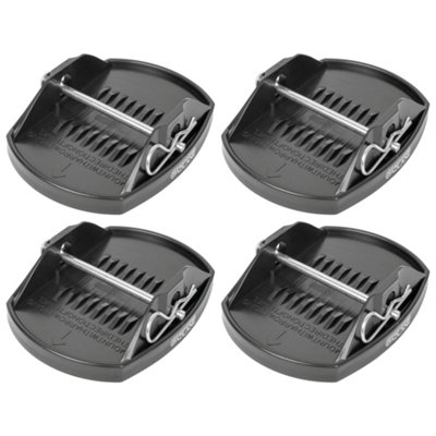 GADLANE Caravan Jack Steady Feet - 4 Pack