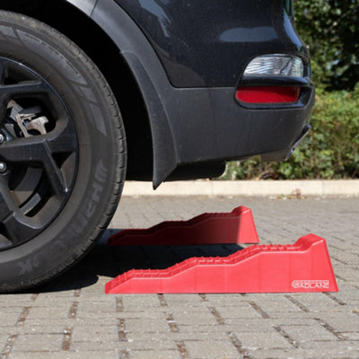 GADLANE Caravan Levelling Ramp Set- Red