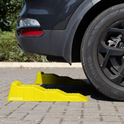 GADLANE Caravan Levelling Ramp Set- Yellow