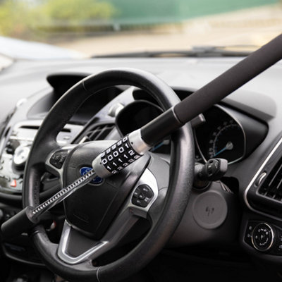 GADLANE Combination Steering Wheel Lock