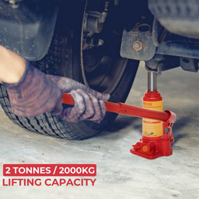 GADLANE Hydraulic Bottle Jack - 2 Tonne