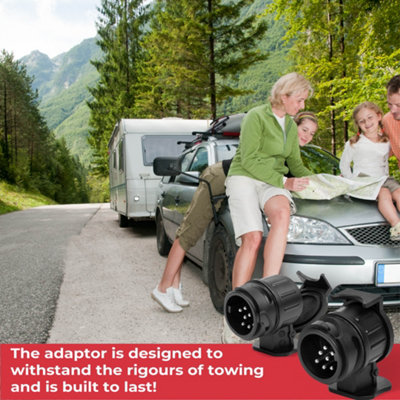 GADLANE Towing Bar Socket Adaptor - 13 Pin To 7 Pin