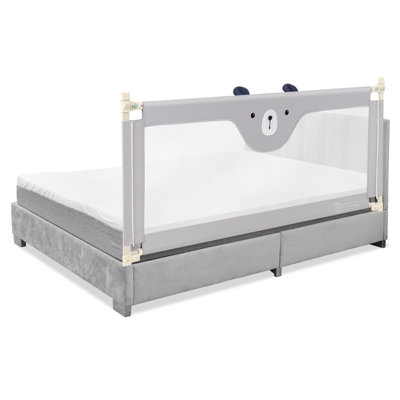 GAINOOM 175CM Cute Baby Bed Rail Guard Toddler Infant Security ...