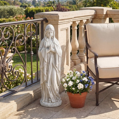 GAINOOM Virgin Mary Statue 74.5 cm Tall Outdoor Religious Sculpture ...