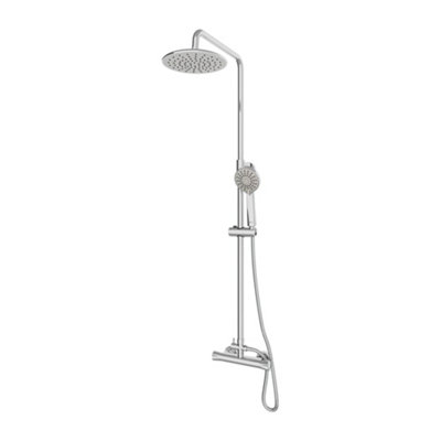 Gainsborough GDRE Round Dual Outlet Mixer Shower Chrome