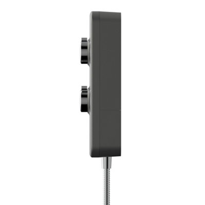 Gainsborough GSDTG95 Slim Duo Electric Shower 9.5kW - Titanium Grey