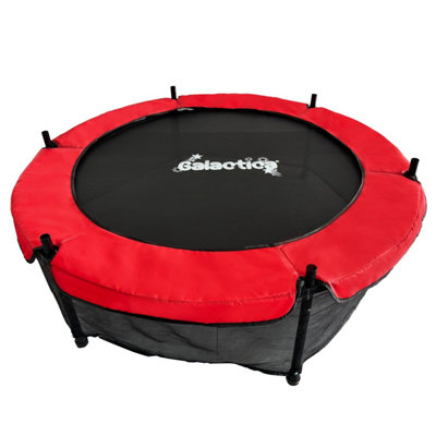 Galactica Mini Trampoline 4.5FT 55inch with Safety Net Enclosure Indoor ...