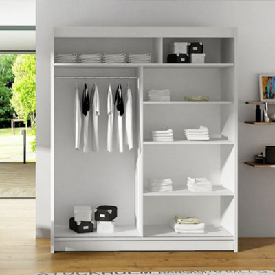 Galeria Wardrobe with Sliding Doors 150cm Truffle