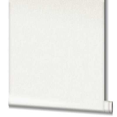 Galerie Air Collection White Fibre Effect Textured Wallpaper Roll
