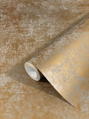 Galerie Collection Metallic Gold Marble Wallpaper | DIY at B&Q