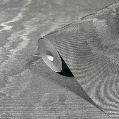 Galerie Eclectic Silver Grey Metallic Look Wallpaper